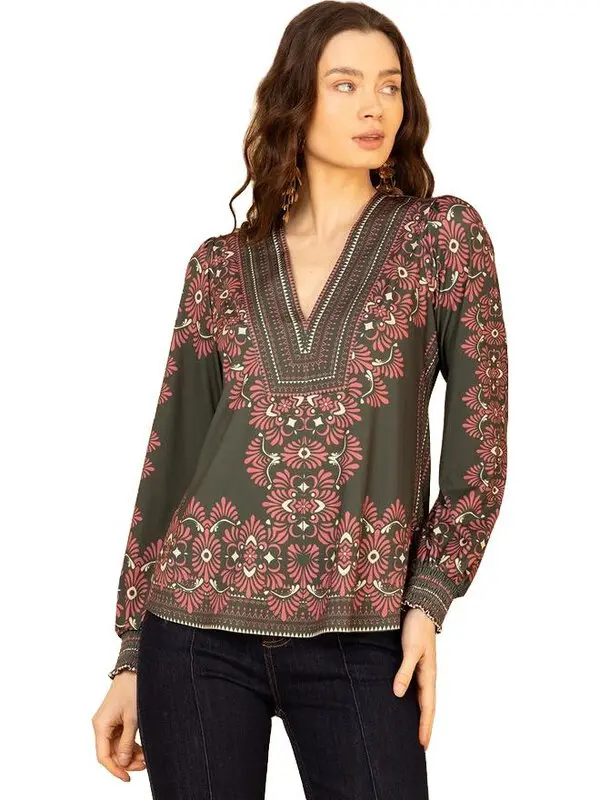 Hale Bob Addisyn Jersey Top - Black