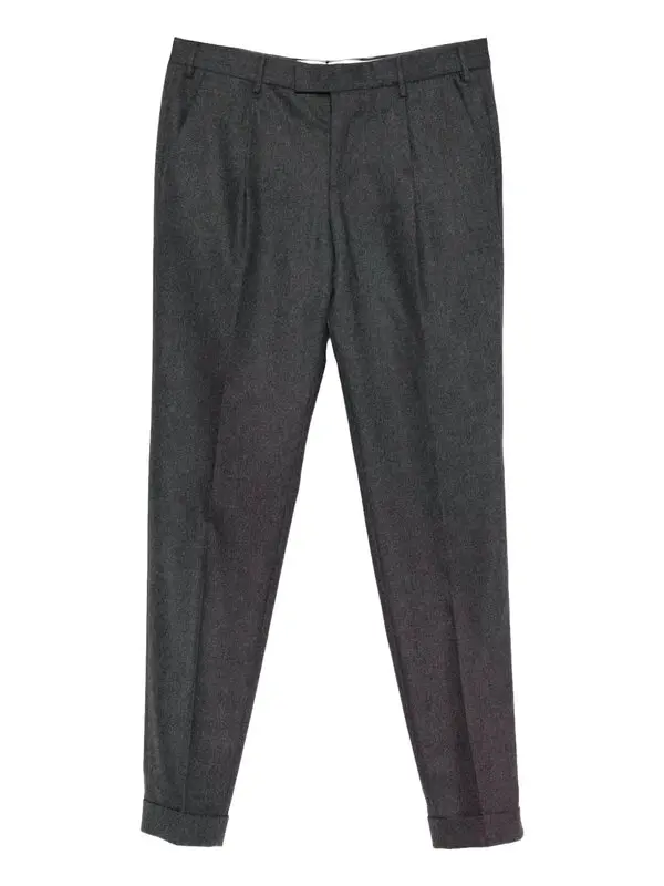 PT TORINO Straight-leg Trousers - Grey