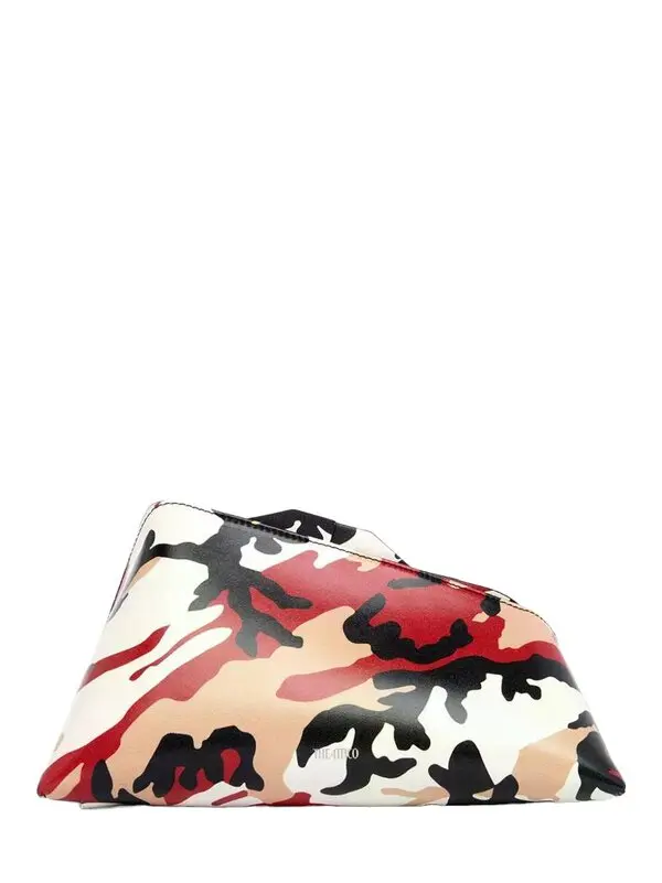 Attico 8.30pm Camouflage-pattern Clutch Ag - Neutrals