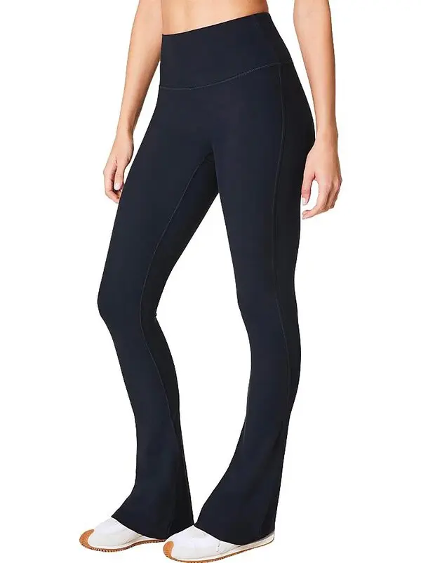 Spanx Micro Flare High-rise Pants - Very Black