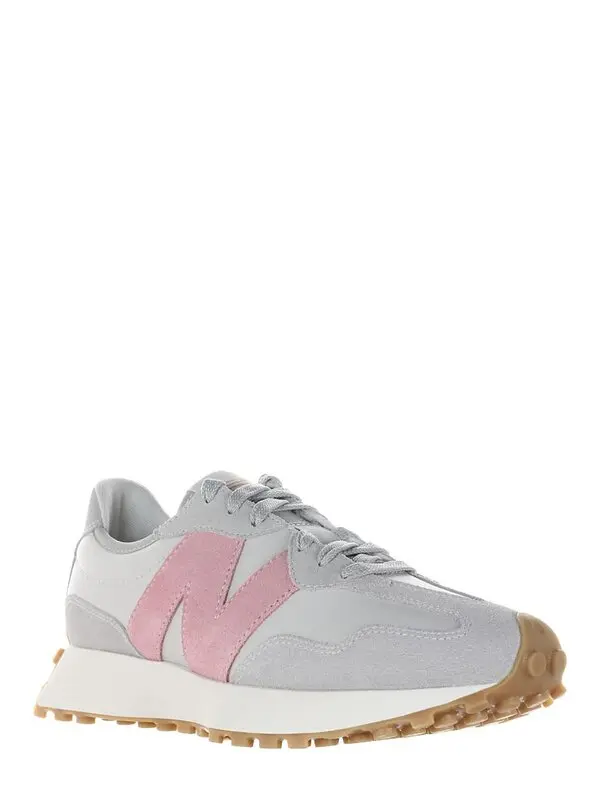 NEW BALANCE 327 Low Top Sneakers - White/pink