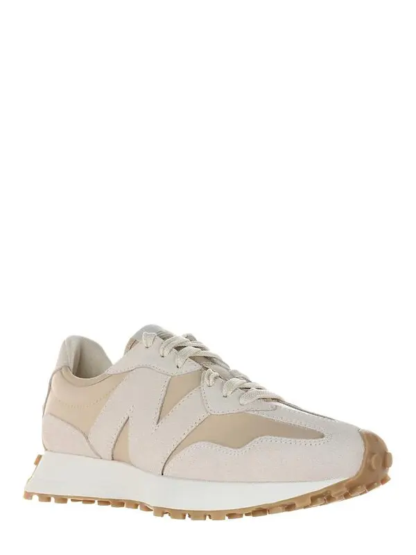 NEW BALANCE 327 Low Top Sneakers - White/peach