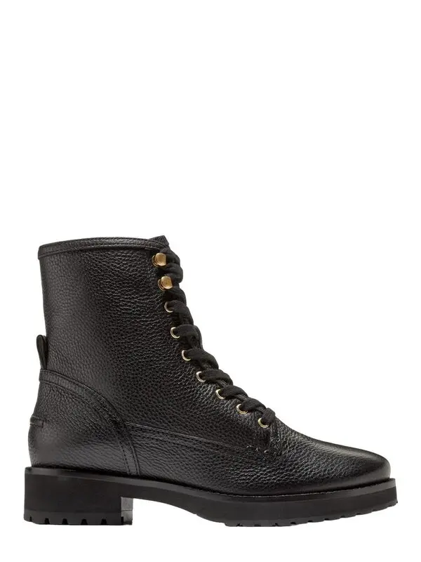 Cole Haan Lyndon Waterproof Lace-up Boots - Black