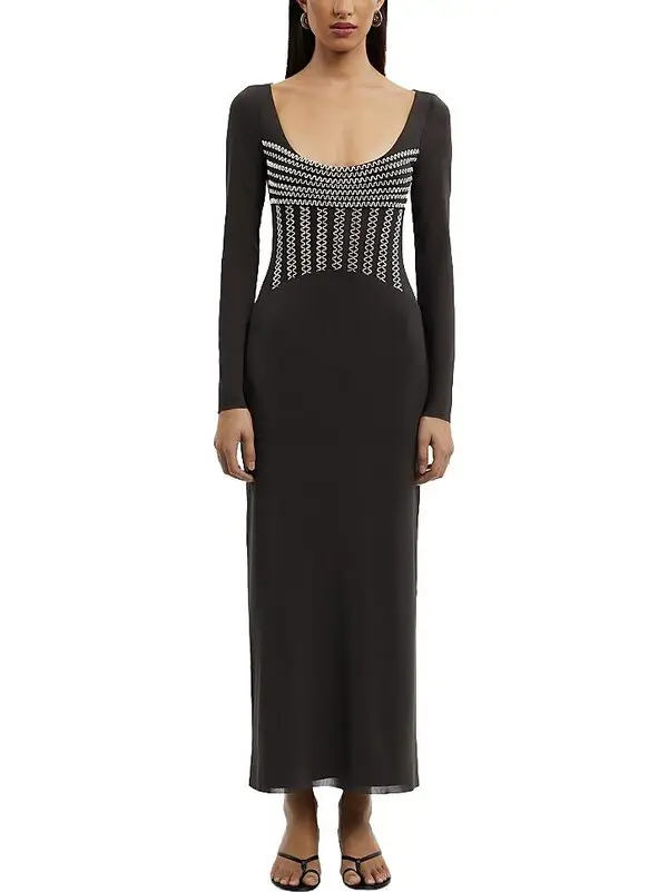 Significant Other Maddie Maxi Dress - Espresso