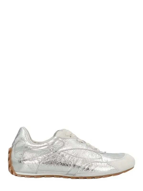 Bottega Veneta Orbit Flash Sneakers - Silver
