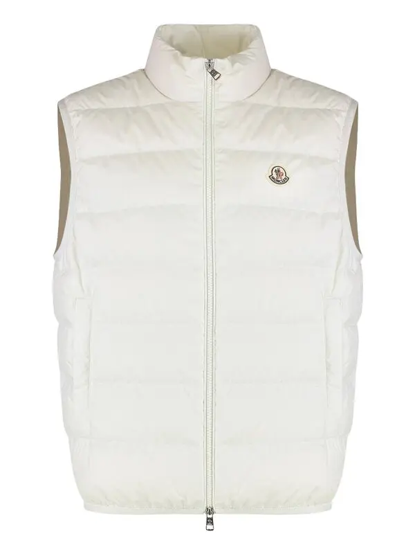 Moncler Padded Contrin Vest - White