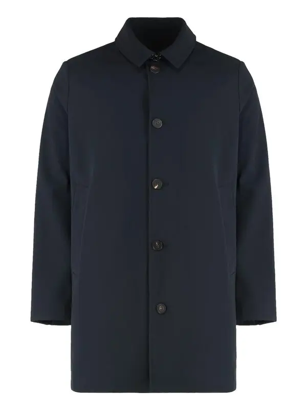 RRD Technical Fabric Coat - Black