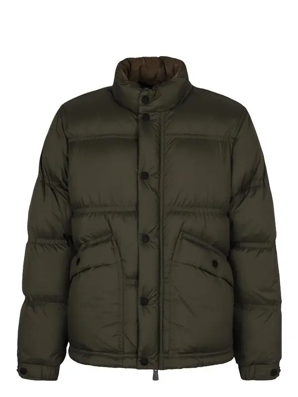 Moncler Short Down Jacket - Green