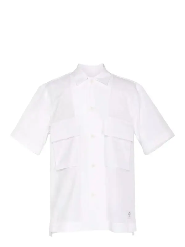 Sacai Short-sleeve Pocket Shirt - White