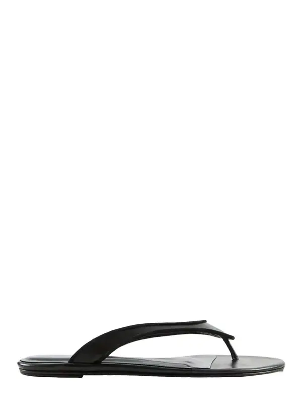 JUDE Trim Thong Slides - Black