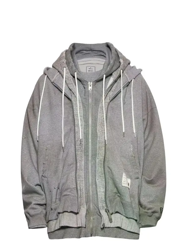 Mihara Yasuhiro Triple-layered Hoodie - Grey