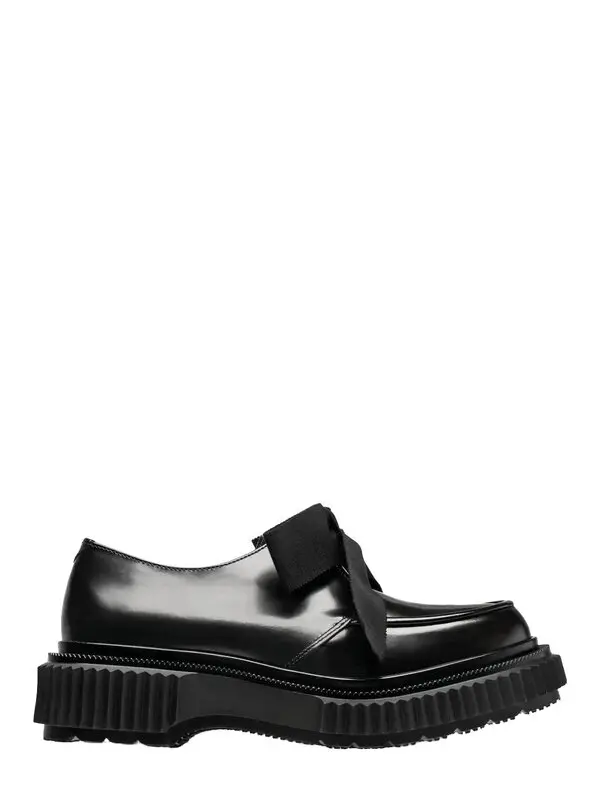 ADIEU PARIS Platform Derby Shoes - Black