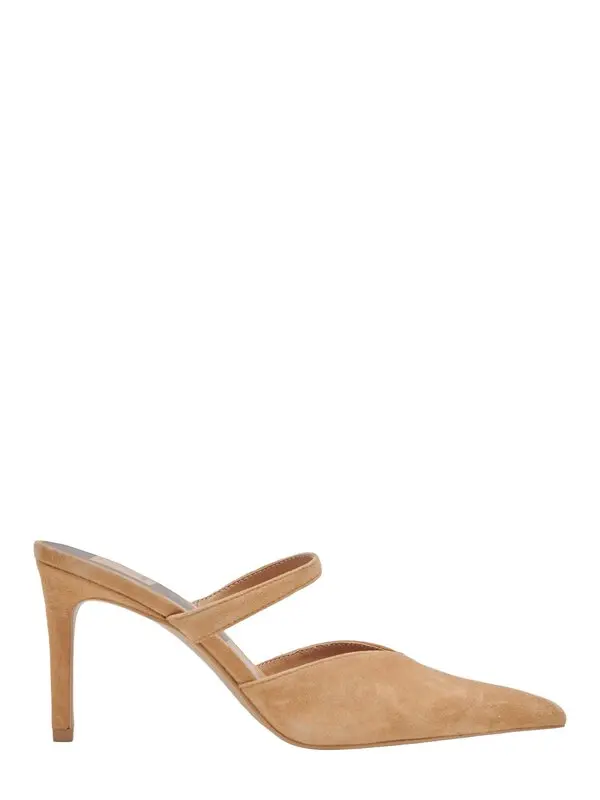Dolce Vita Kanika High Heel Mule - Tan Suede