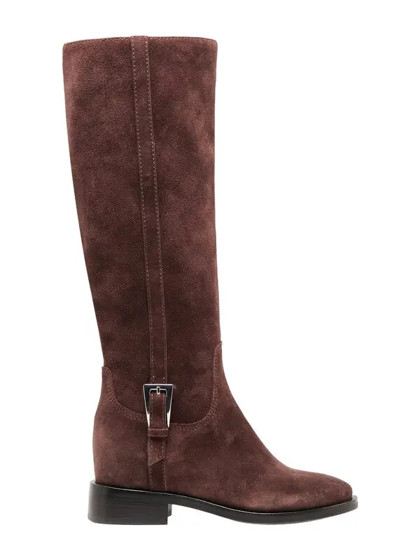 DOLCEVITA Kilian H2o Waterproof Riding Boots - Mahogany Suede
