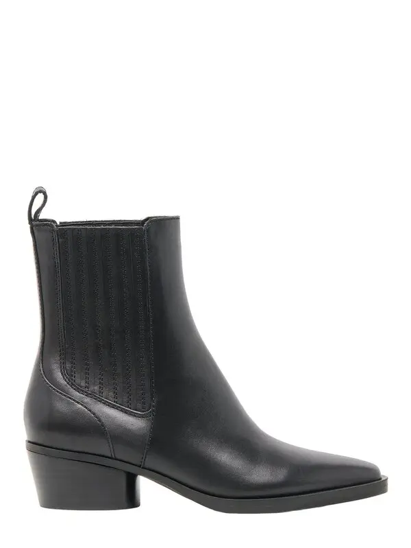DOLCEVITA Faint H2o Booties - Black Leather