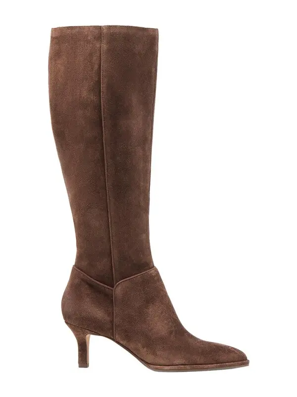DOLCEVITA Aldy Knee High Boots - Dk Brown Suede