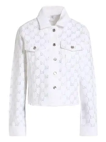 LIU •JO Denim Trucker Jacket - White