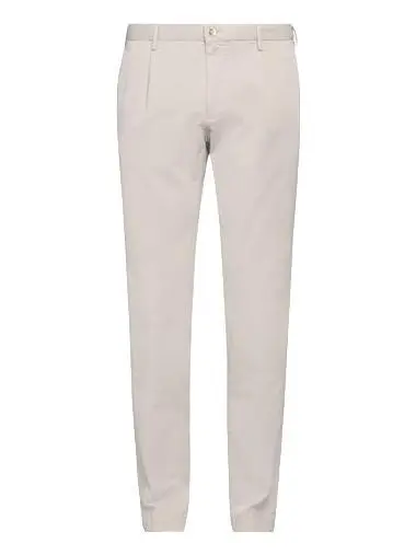 Incotex Light Cotton-elastane Tapered Leg Pants - Grey