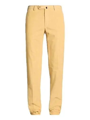 Incotex Corduroy Straight Leg Pants - Yellow