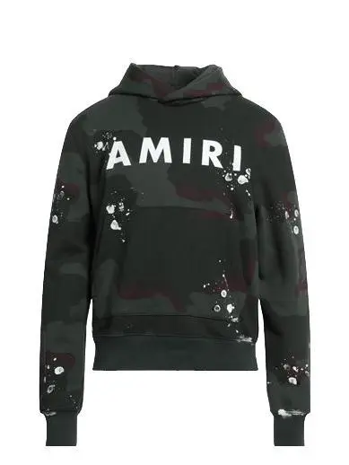 Amiri Dark Cotton Sweatshirt - Green