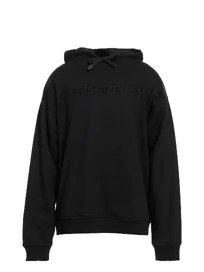 Versace Cotton Blend Long Sleeve Sweatshirt - Black