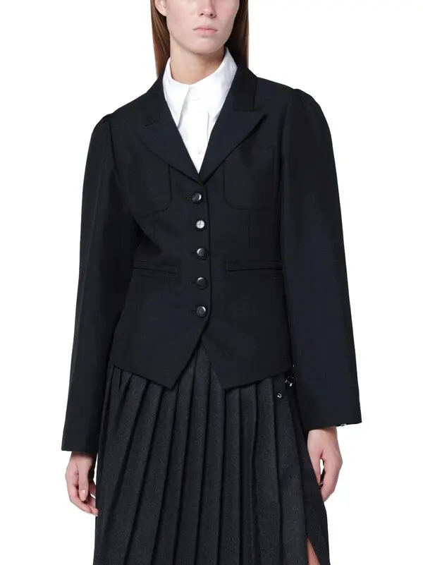 NAMACHEKO Wool-blend Jacket - Black