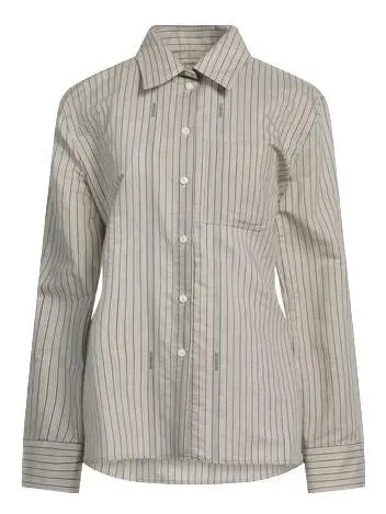 Jacquemus Striped Woven Shirt - Sage Green