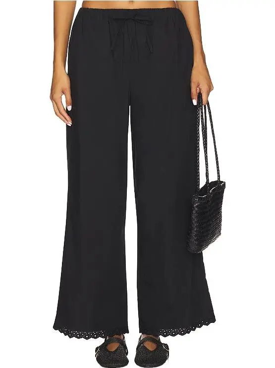 Faithfull The Brand Tove Pant - Black