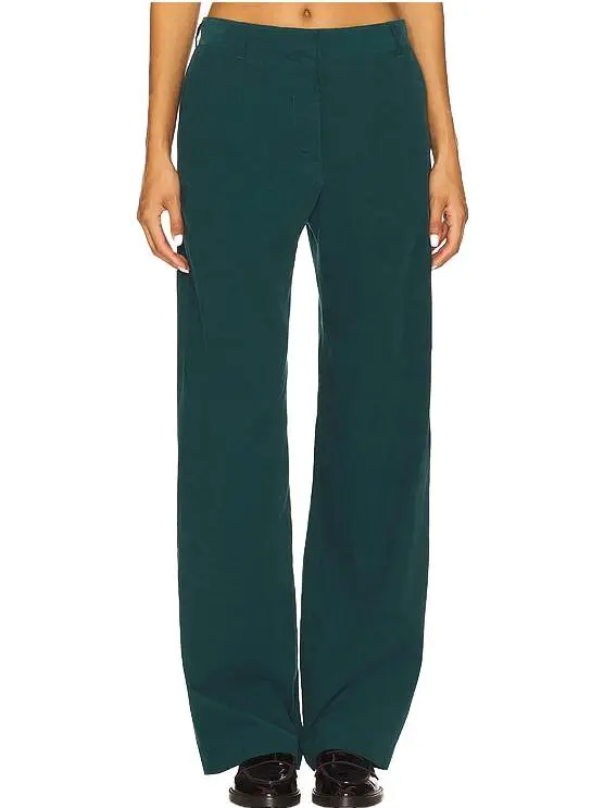 LA LIGNE Corduroy Pant - Teal