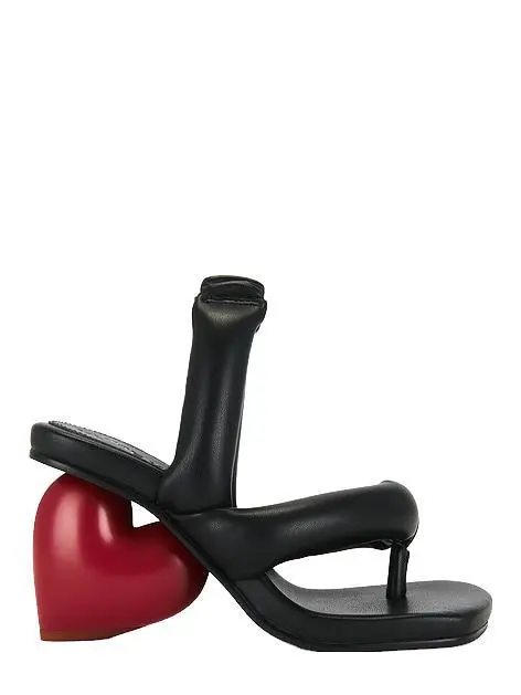 YUME YUME Love Heel - Black & Red