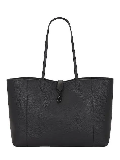 Rebecca Minkoff Megan E/w Tote Bag - Black