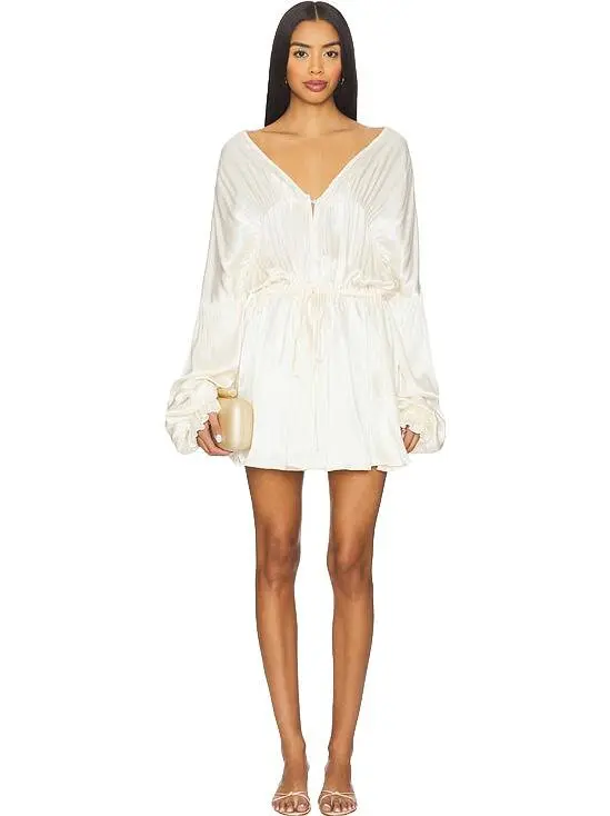 SNDYS Bali Mini Dress - Oyster