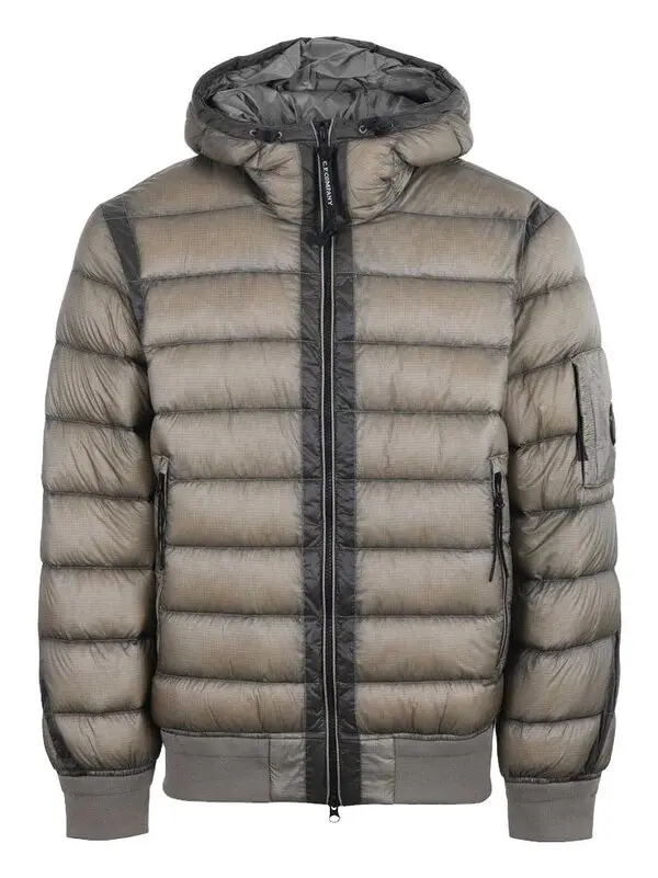 C.P. COMPANY Quilted Shell Jacket - Grey