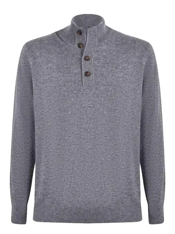 MC2 SAINT BARTH Wool And Cashmere Sweater - Grey