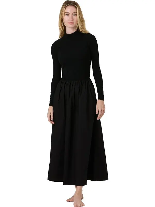 BY TESS COLLECTION Avery Midi Dress - Black