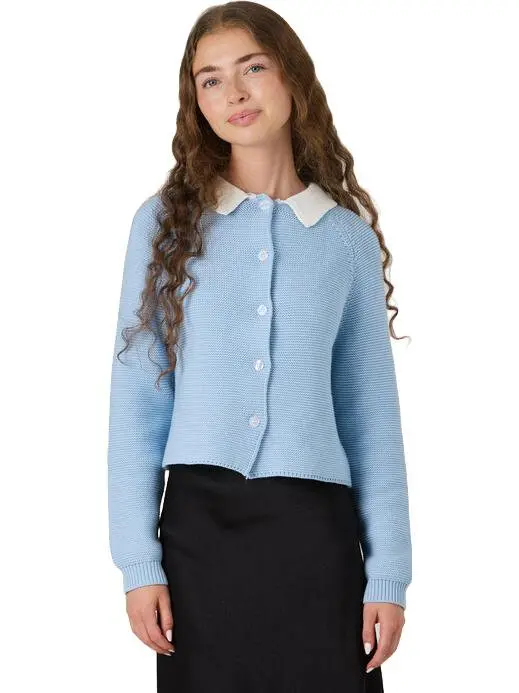 BY TESS COLLECTION Chloe Cardigan - Blue