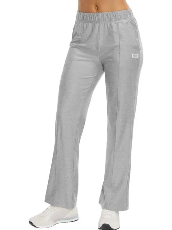 PELOTON Dreamblend Mid-rise Full-length Pant - Light Heather Grey