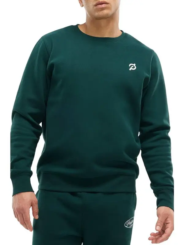 PELOTON Fleece Crewneck Sweatshirt - Pine