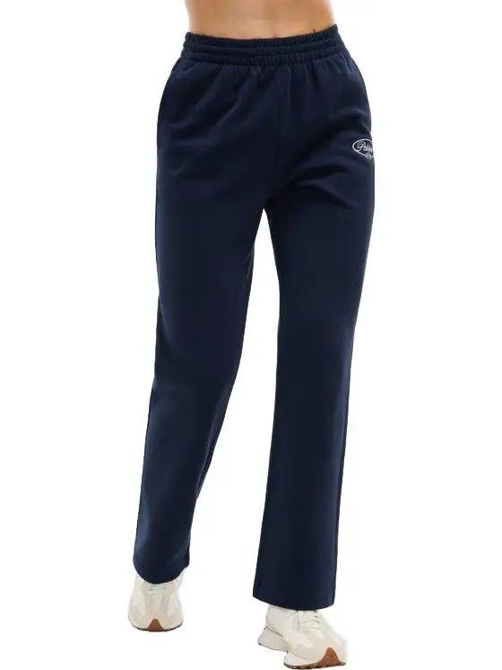 PELOTON Straight Leg Fleece Pant - Deep Navy