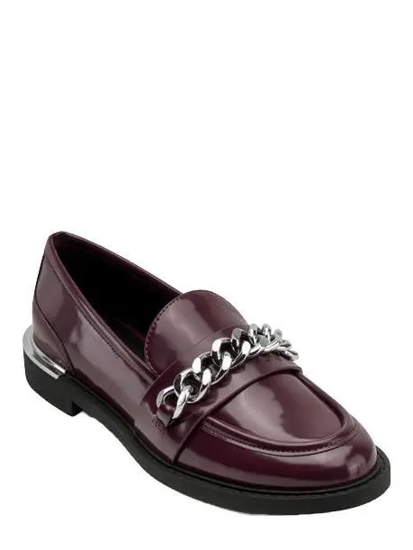 Dkny Ryleigh Chain Loafer - Burgundy
