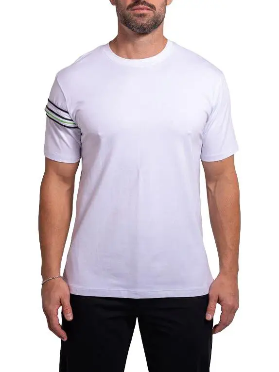 MACEOO Resistanceneon Contemporary Fit T-shirt - White