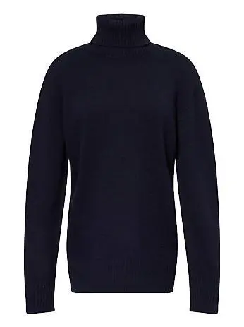 TOTEME Relaxed-fit Cashmere Jumper - Navy