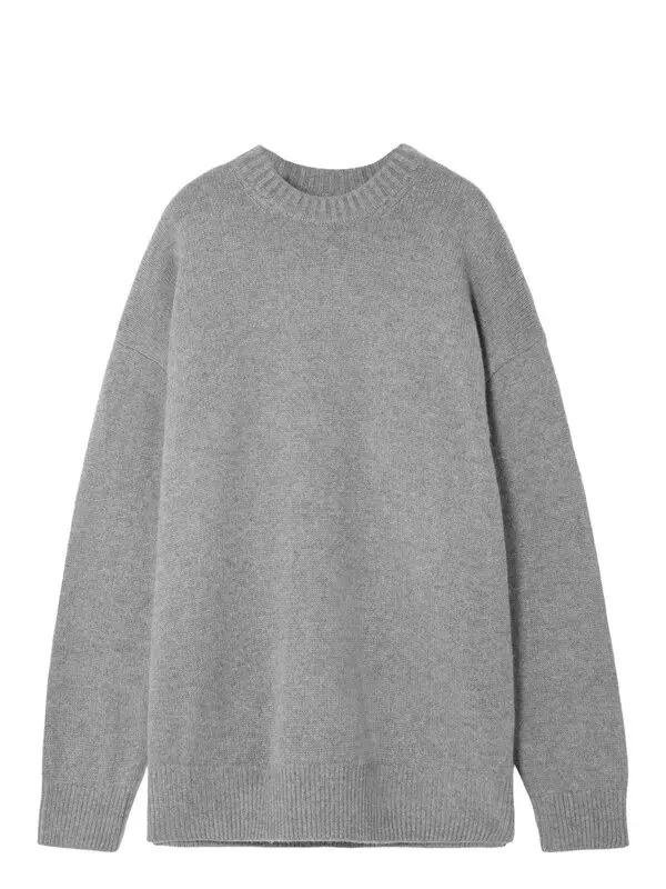 SKIMS Oversized Cashmere Sweater - Gray