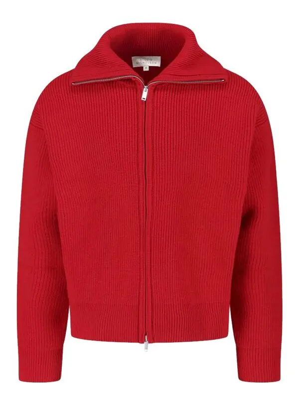 Studio Nicholson Sandos Fine Knit Sweater - Red