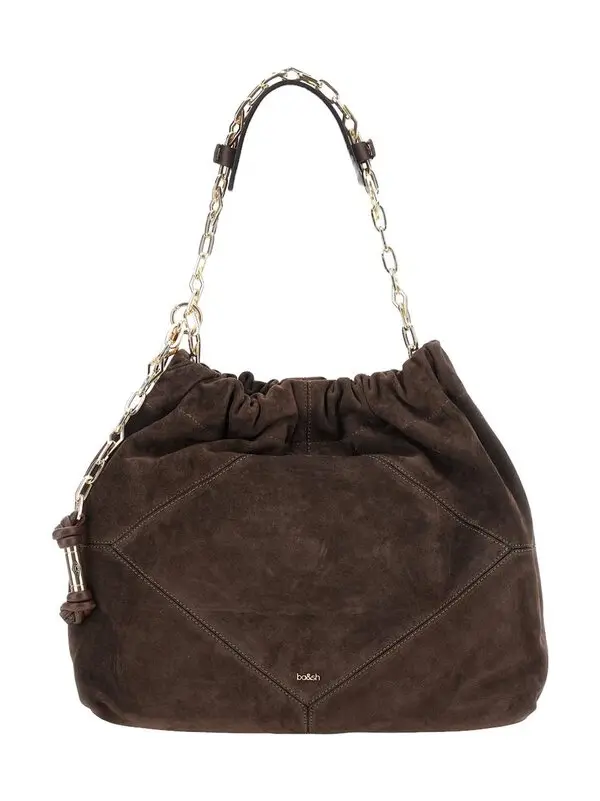 Ba&sh Shoulder Bag With Chain Strap - Brown