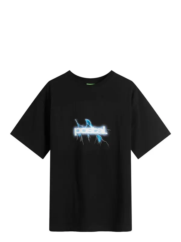 POSTAL Lightning T-shirt - Black