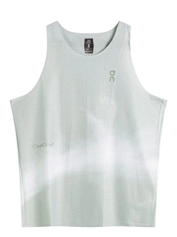 On Pace Tank - Glacier/white