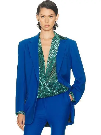 Dries Van Noten Basti Jacket - Blue
