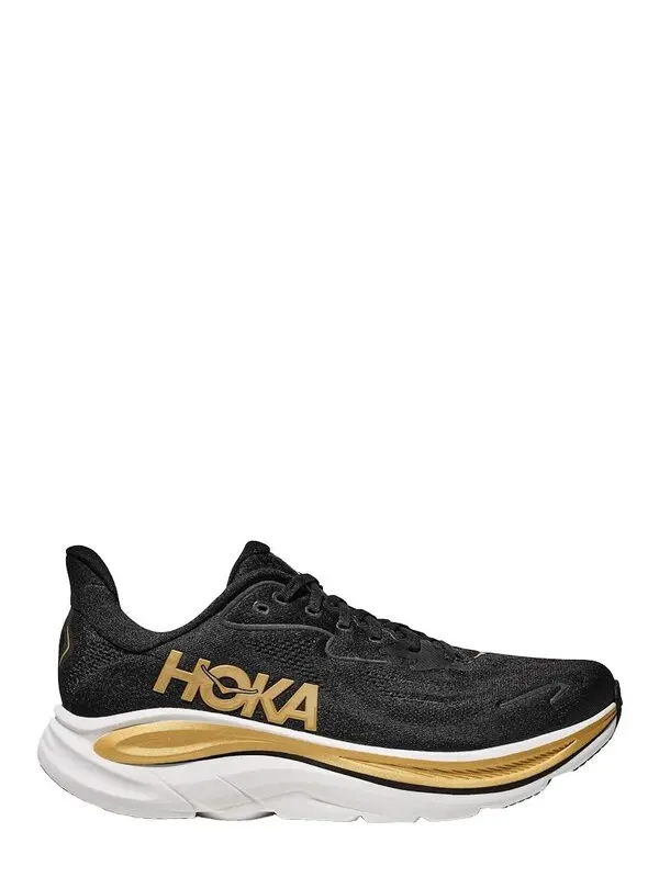Hoka One One Clifton 10in - Black/gold