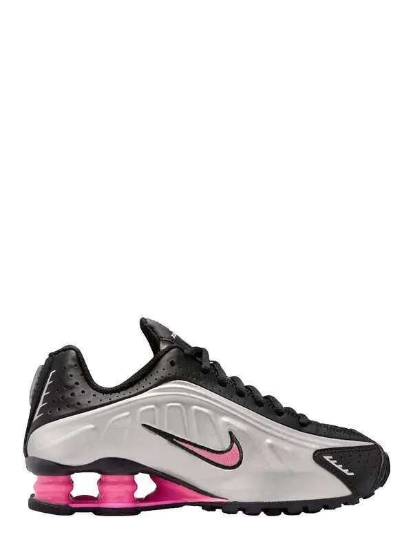 Nike Shox R4 Sneakers - Black/pinksicle/metallic Silver